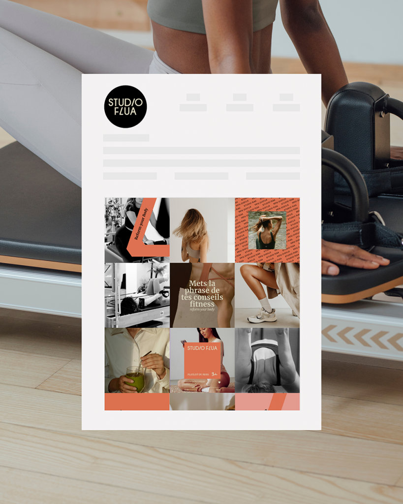 Studio Pilates Reformer : du naming à l'identité visuelle